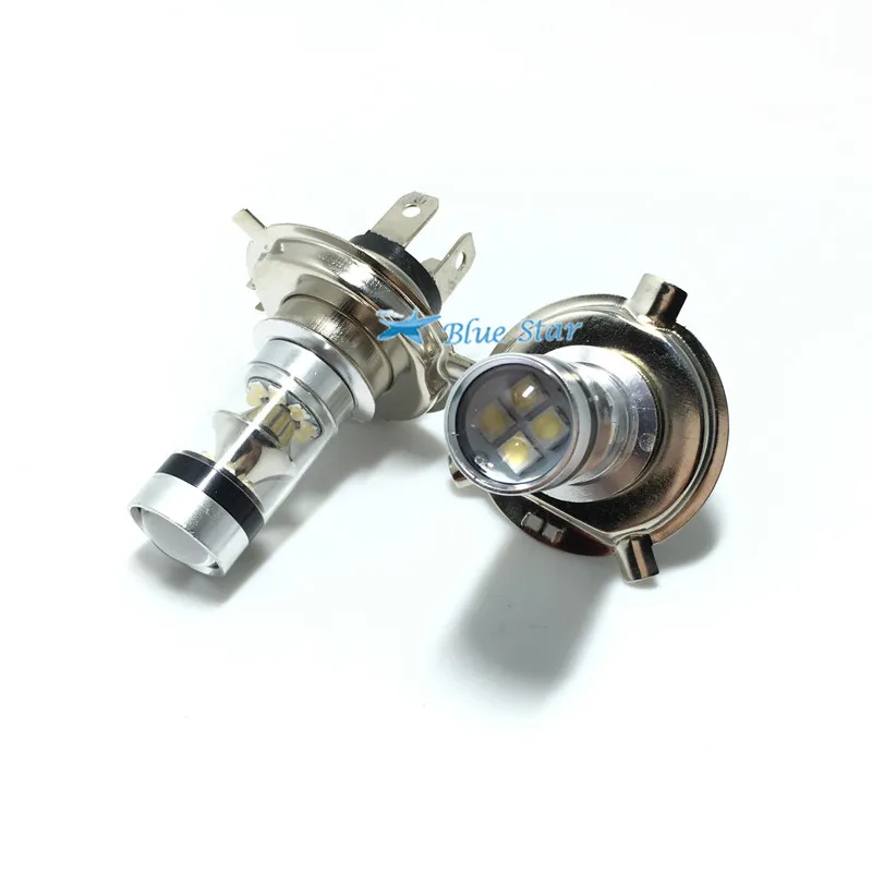 2pcs 1000LM H4 LED Head Fog Light Bulbs, DC 12V Car LED Daytime Running ...