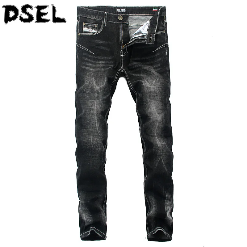 Denim Stretch Mid Stripe Black Jeans Pants High Quality DSEL Brand ...