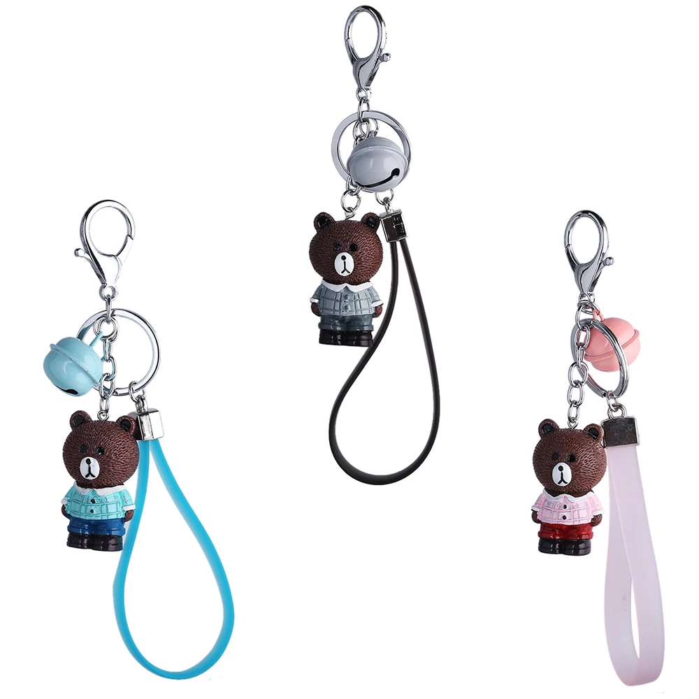 Fashion-Cute-Animal-Bear-Keychains-Classic-Cartoon-Doll-Key-Chain-Bear ...