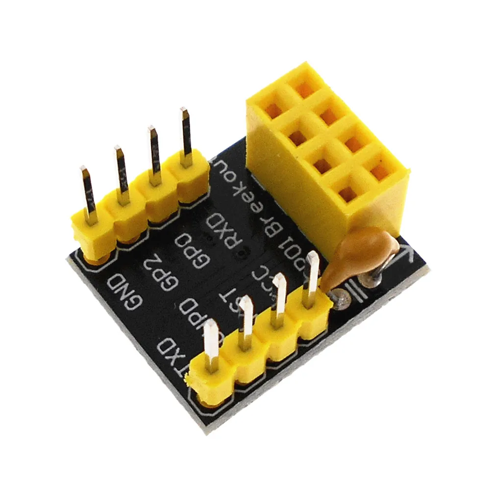 ESP-01-Adapter-Plate-ESP-01S-Adapter-Plate-Breadboard-Adapter-ESP8266 ...