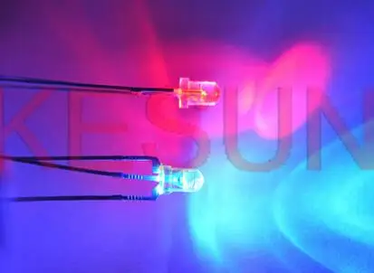 Diodo LED Ultra brillante, 1000 piezas x 3MM, rojo, azul, Jade, verde ...