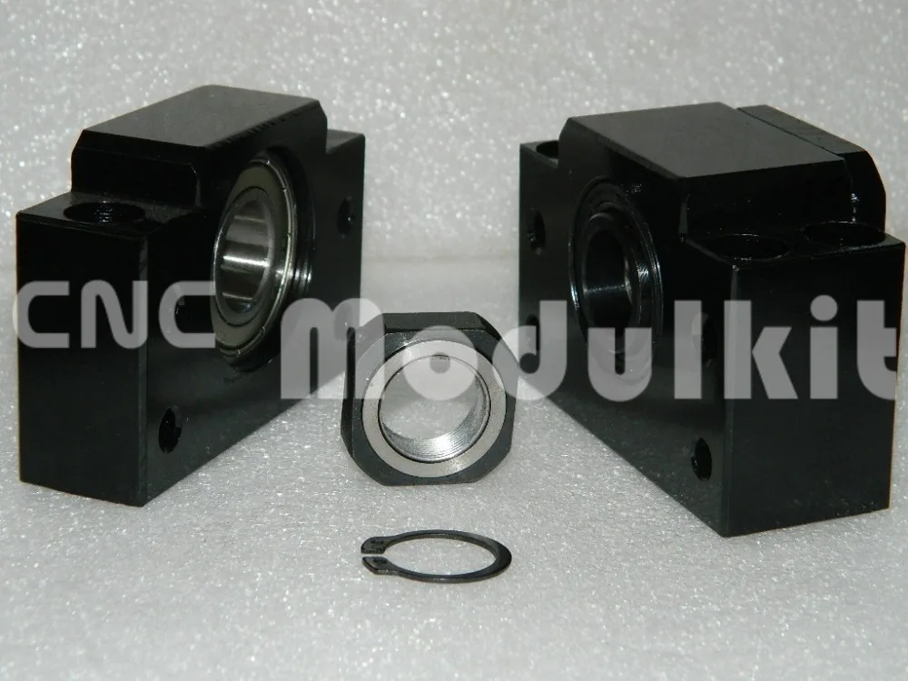 BK & BF20 รองรับสกรูบอล Ball แบริ่ง Nut ลอยคงที่ด้านข้าง BK20 BF20 BK17 ...