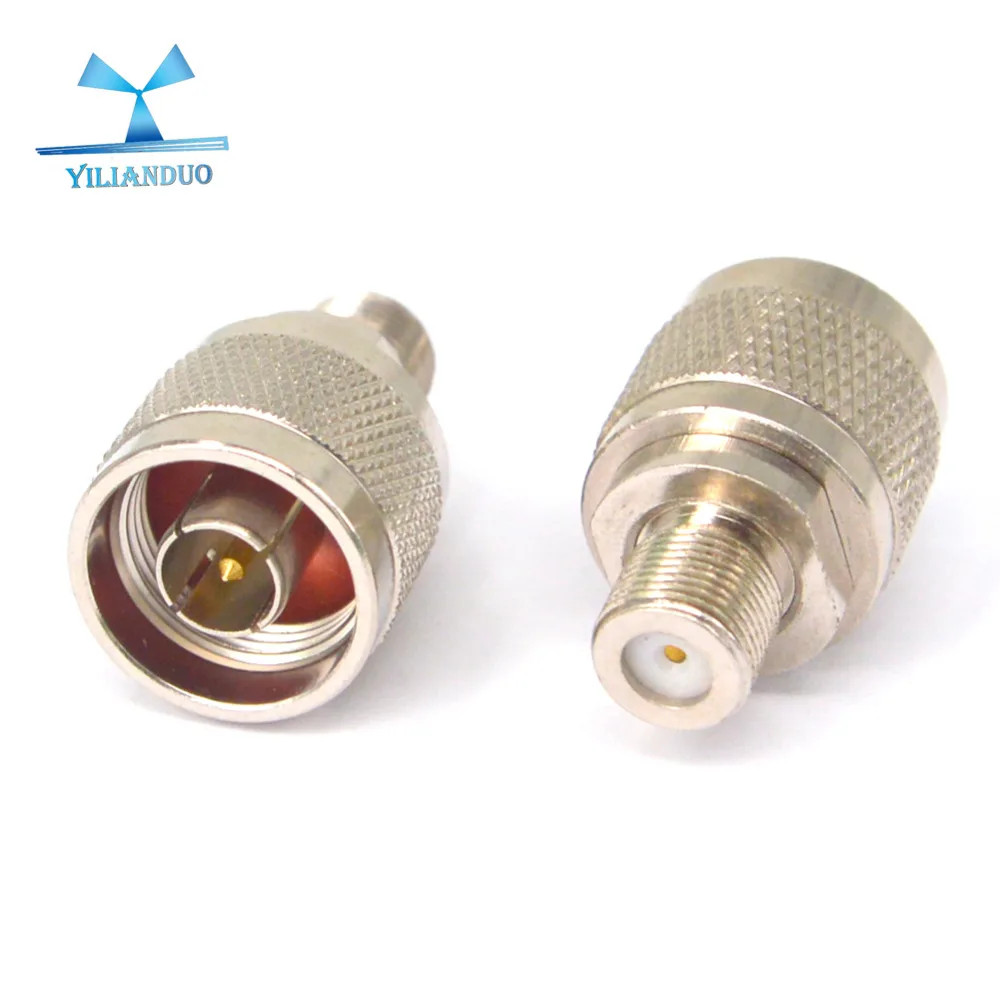 100piece/lot RF Coax N Type Adapter N Male to F Female Plug Straight ...