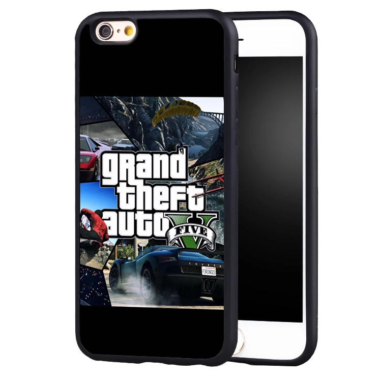 Schöne GTA grand theft auto 5 V telefon fall abdeckung für iphone 7 7 ...