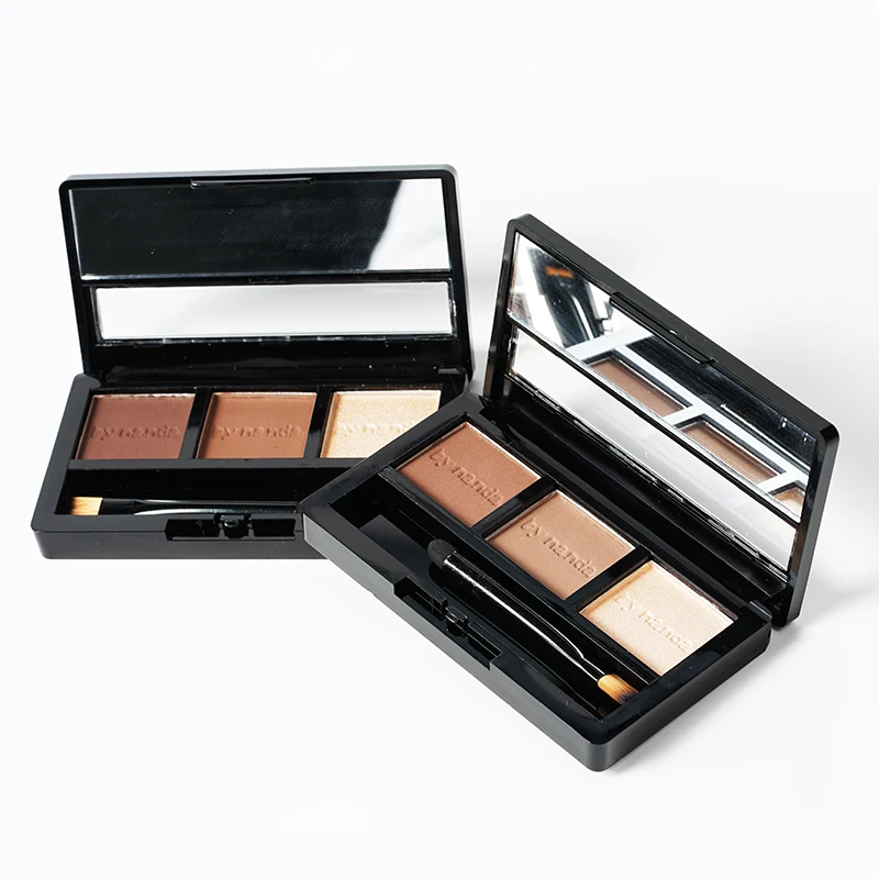 Buy Learnever Eye Brow Makeup Kit Set 3 Color Waterproof Eye Shadow Eyebrow