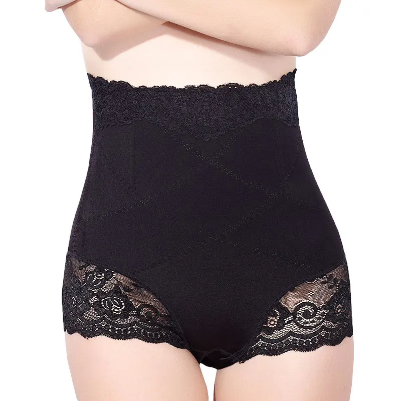 Scecent Sexy Slimming High Waist Underwear Women Shapewear Briefs Thin