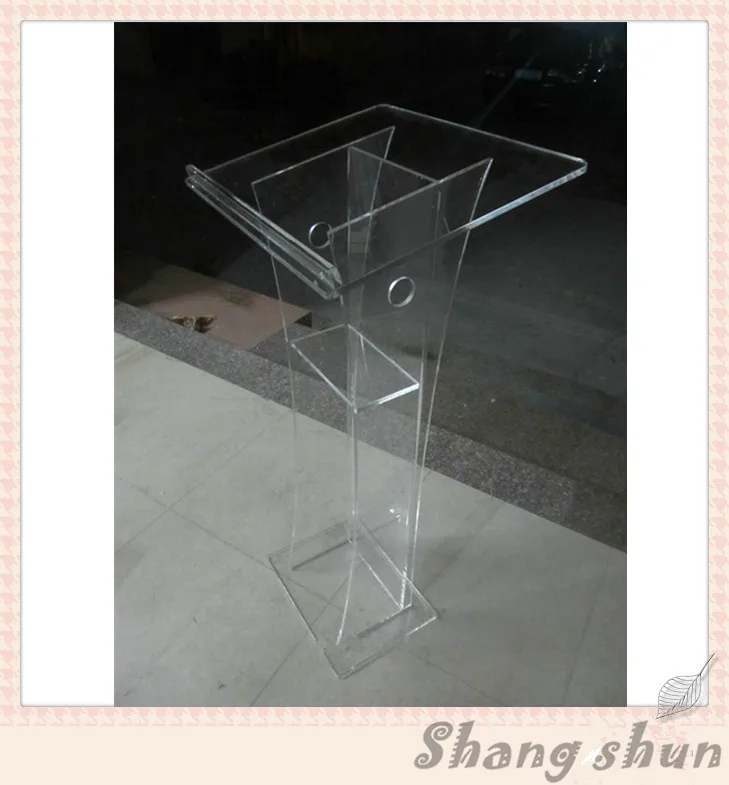 Church Lectern Acrylic Church Podiums Crystal Acrylic Lectern Office ...