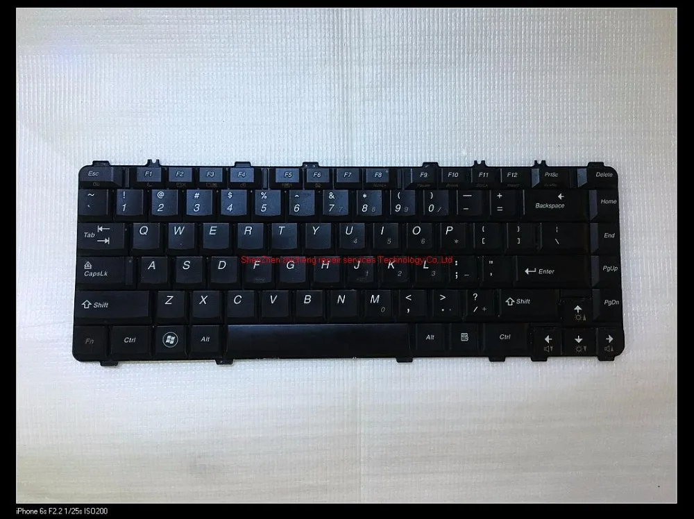 Para lenovo ideapad Y450 Y550 Y460 Y560 B460E V460 preto EUA teclado ...