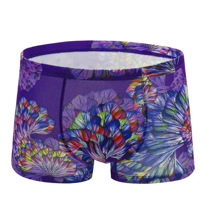 Men Print Underwear Men's Casual Underwear Breathable Loose Male ...