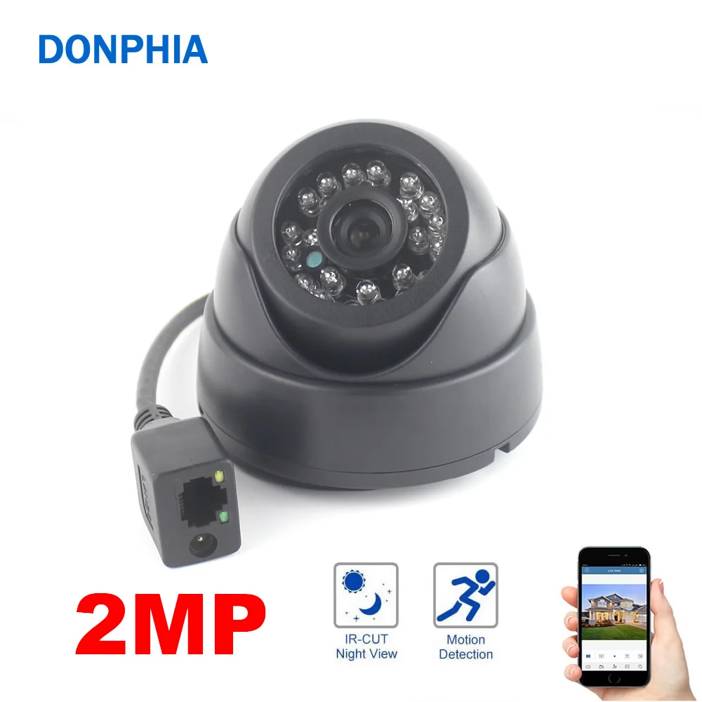 1080P IP Camera 2MP H62 CMOS Sensor 24PCS LEDs IR Night Vision Indoor ...