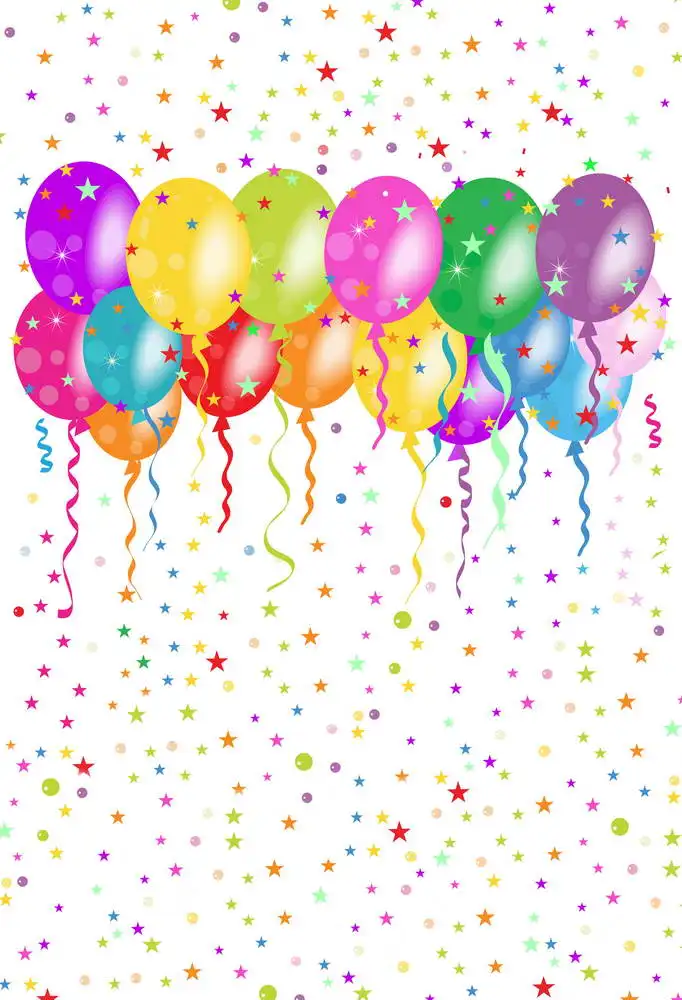 Balloons And Stars Clipart