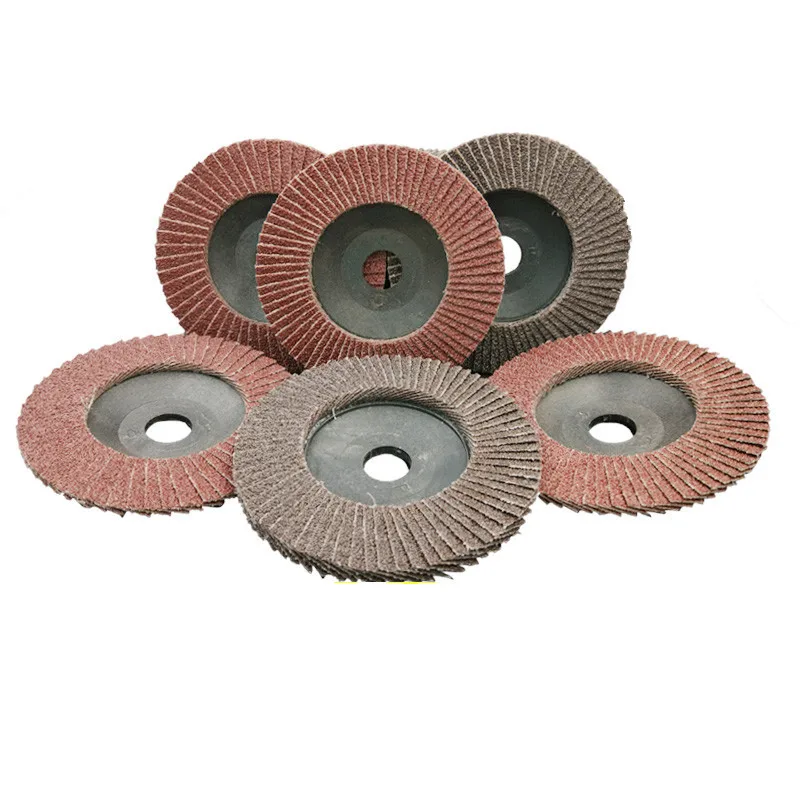☂ Tips 10pcs 100mm Flap Disc Sanding Grinding Angle Wheel Grinder ...