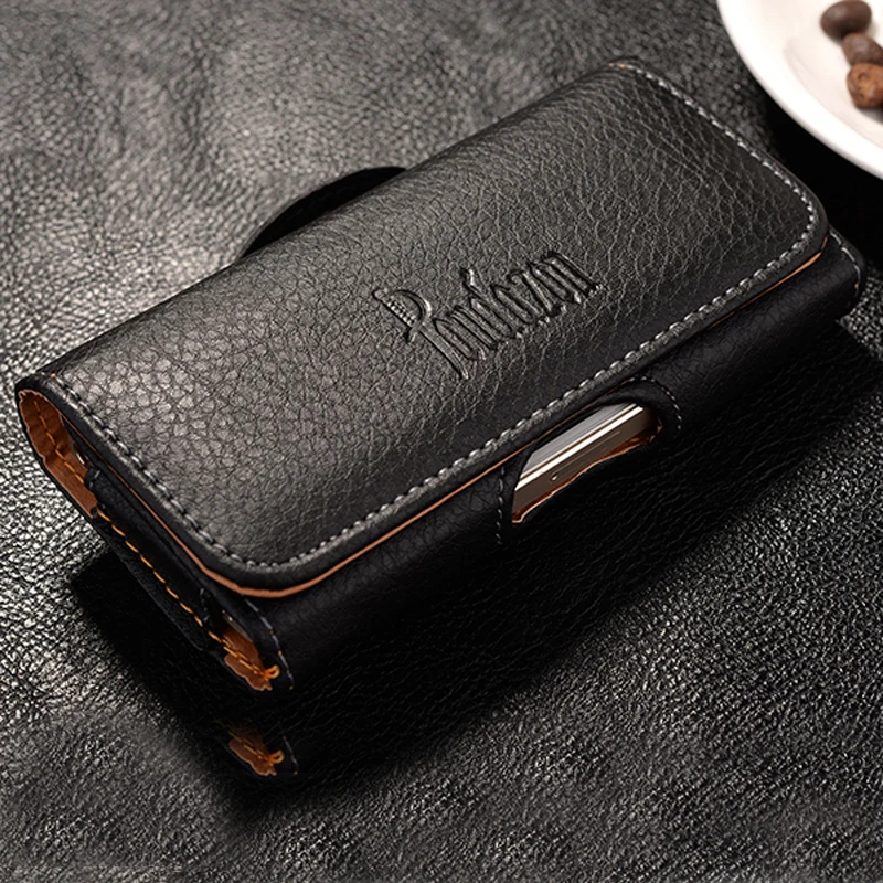 새로운 최고 등급 범용 권총 피부 허리 매달려 벨트 클립 가죽 파우치 커버 케이스 Doogee T3|case for doogee ...