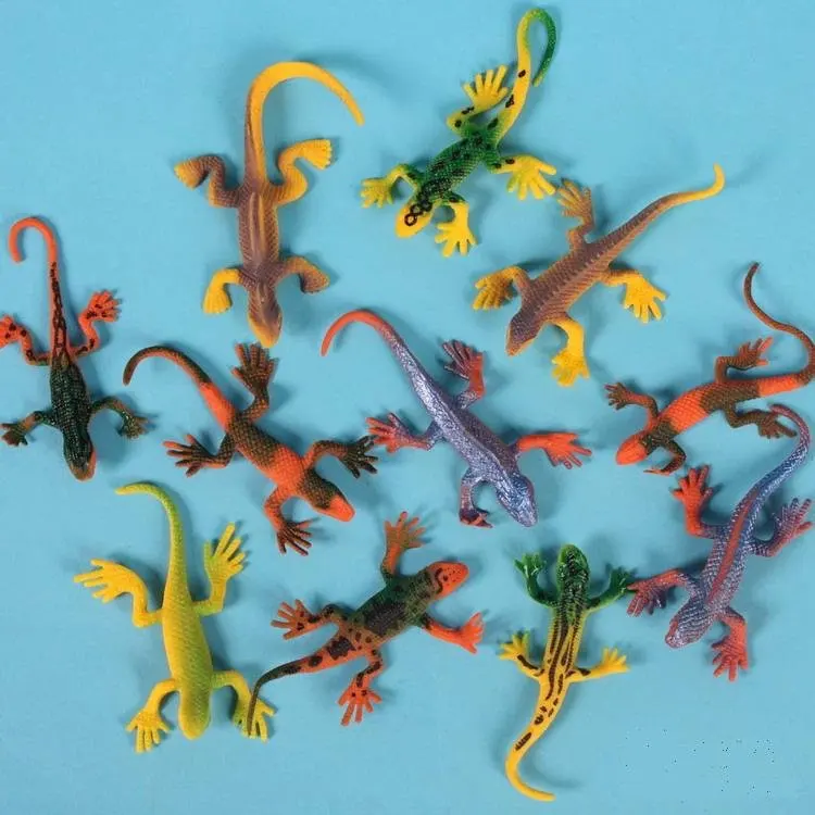 Free shipping 500pcs Lizards and Reptiles Animals Plastic Toys|toy ...