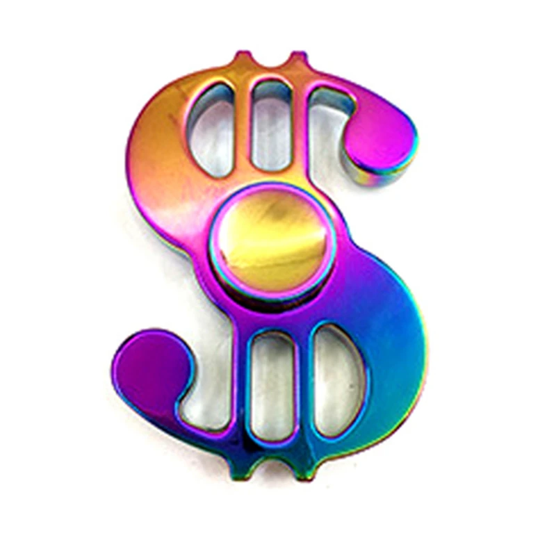 Fidget spinner Arco Iris juguete metal con R188 rodamiento handspinners ...