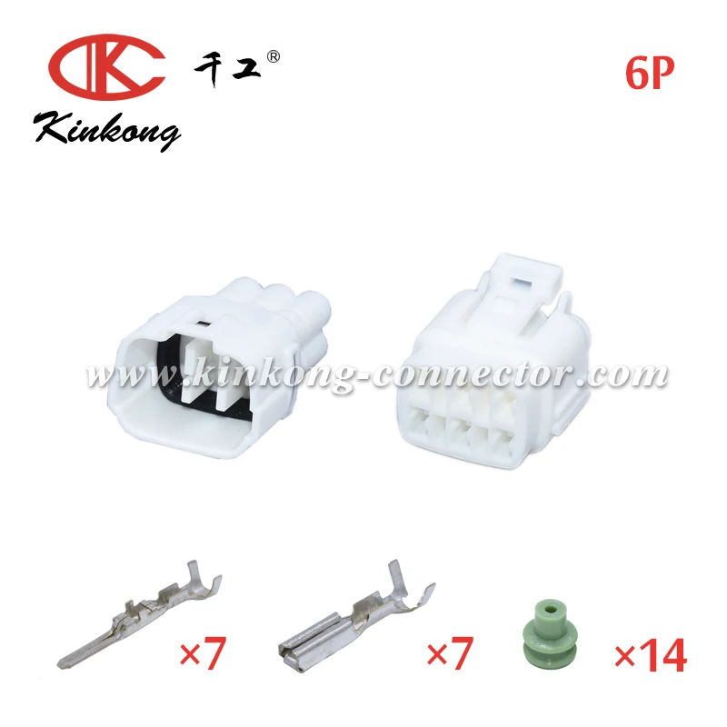 6 conector elétrico fêmea 6180 6771 do automóvel da maneira|Conectores ...