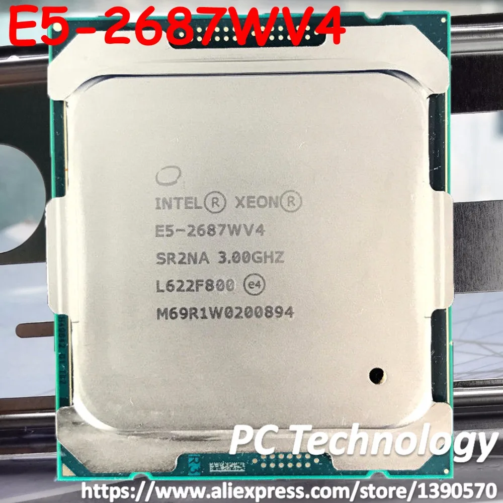 E5 2687WV4 Original Intel Xeon E5 2687WV4 3,00 GHZ 12 Core 30MB ...