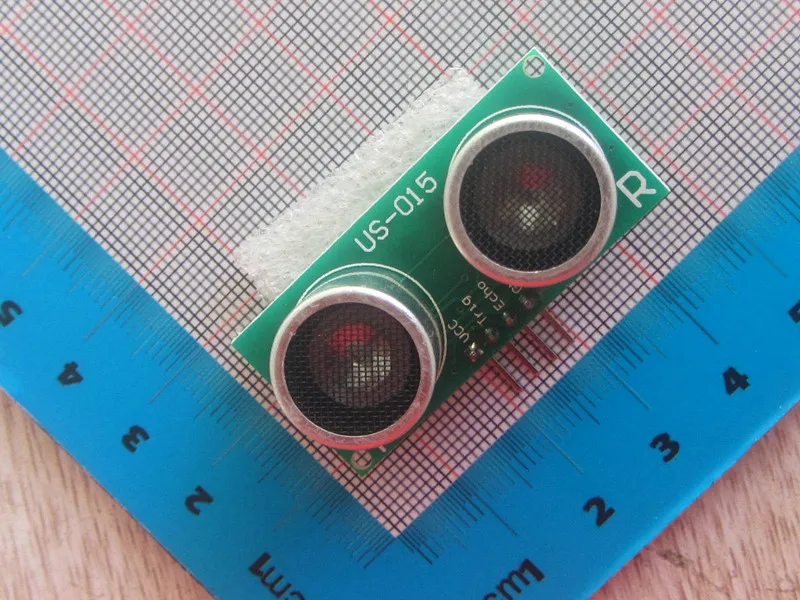 2 uds módulo ultrasónico US 015 Sensor de transductor de medición de ...