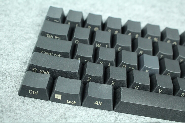 Side lettering 60 Key PBT White/Black/Grey Keycaps for Mechanical ...