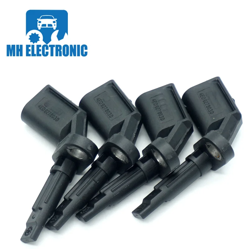 MH ELECTRONIC 4E0927803F 4EO927803F Left ABS Wheel Speed Sensor 4PCS ...