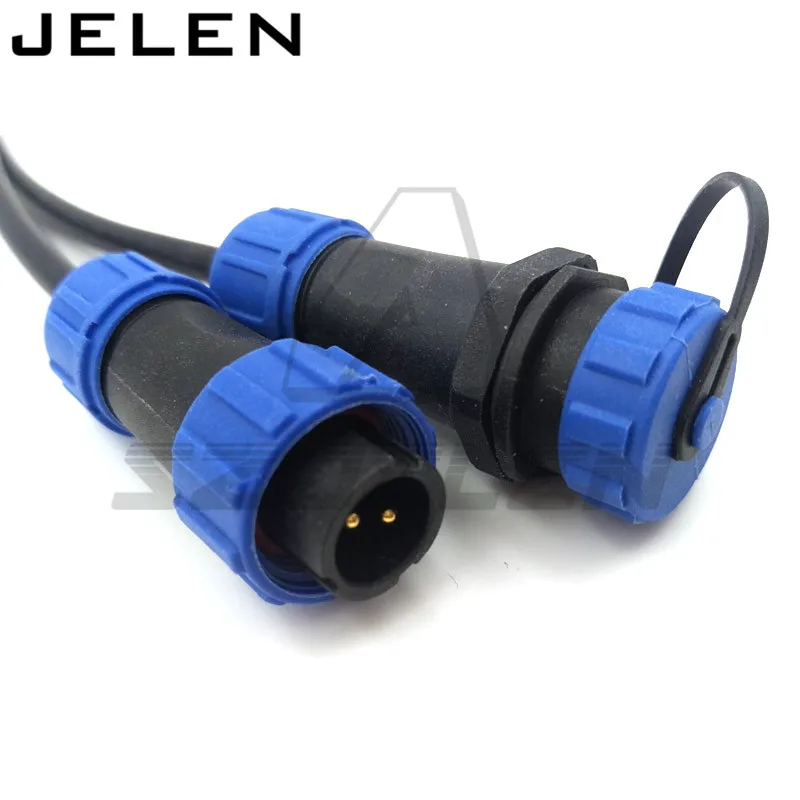 SP1310/P2 SP1311/S2, waterproof Aviation Connector 2pins, 2pin ...