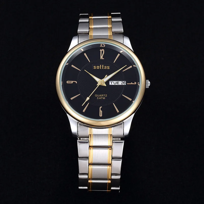 Genuine-SOTTAS-stainless-steel-watches-for-men-and-women-calendar ...