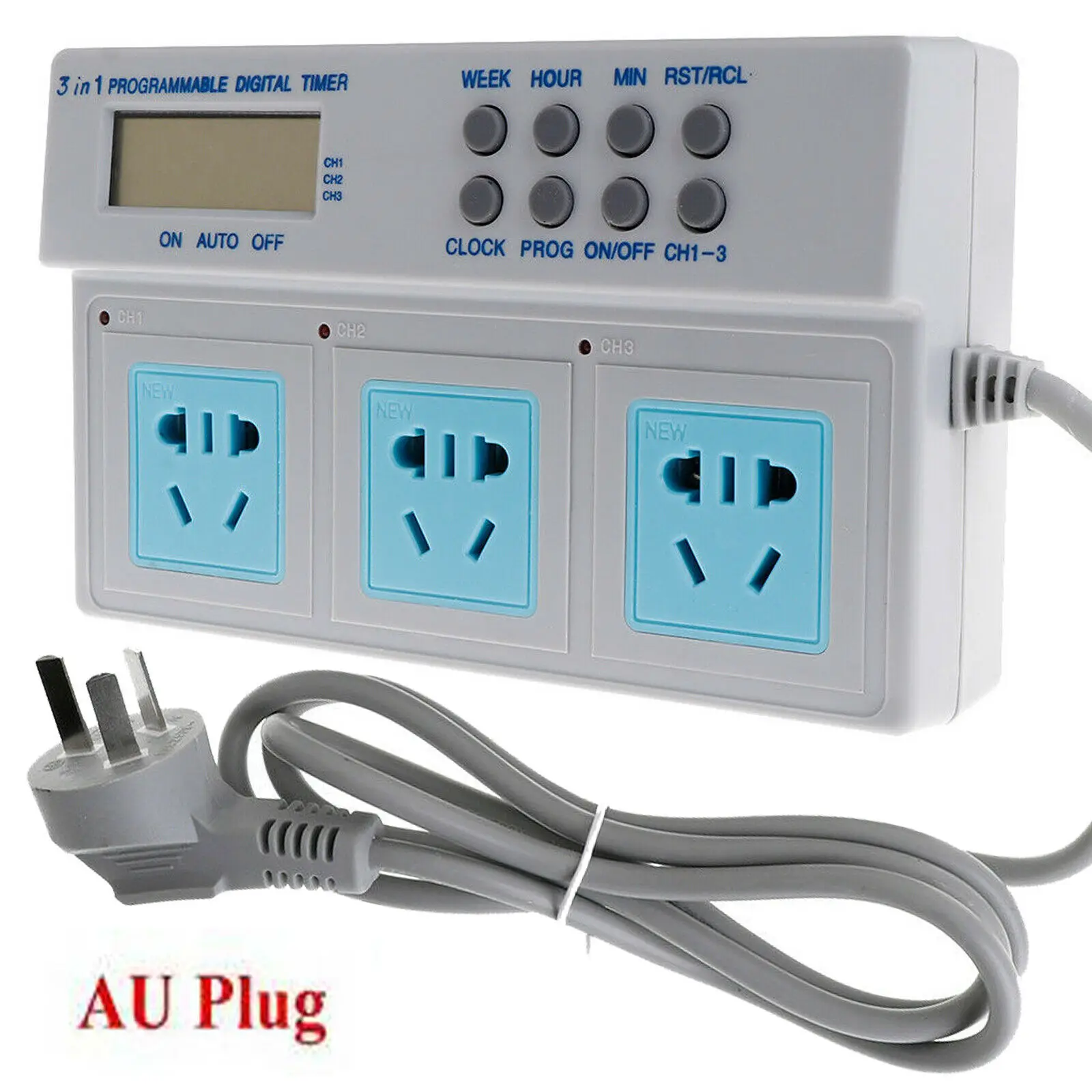 Highpower Microcomputer Control 3in1 Programmable Digital Timer Switch ...