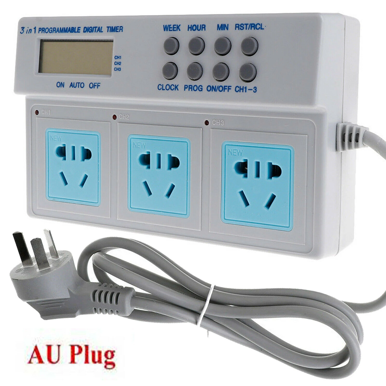 Highpower Microcomputer Control 3in1 Programmable Digital Timer Switch ...