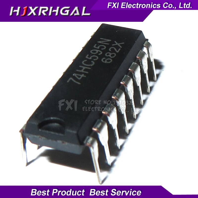 200PCS SN74HC595N SN74HC595 DIP16 DIP 74HC595N 74HC595-in Integrated ...
