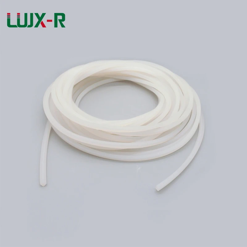 LUJX R Square Silicone Strip 4 5 6 8 10 12 15 16 20 25mm Oblong ...