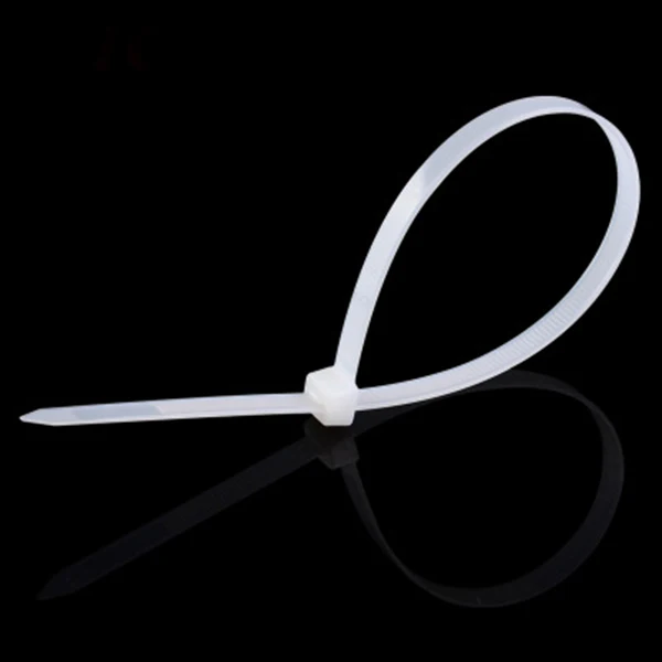 Natural NYLON TIES Zip TIES white 500 pcs 4.8 x 250mm|Cable Ties ...