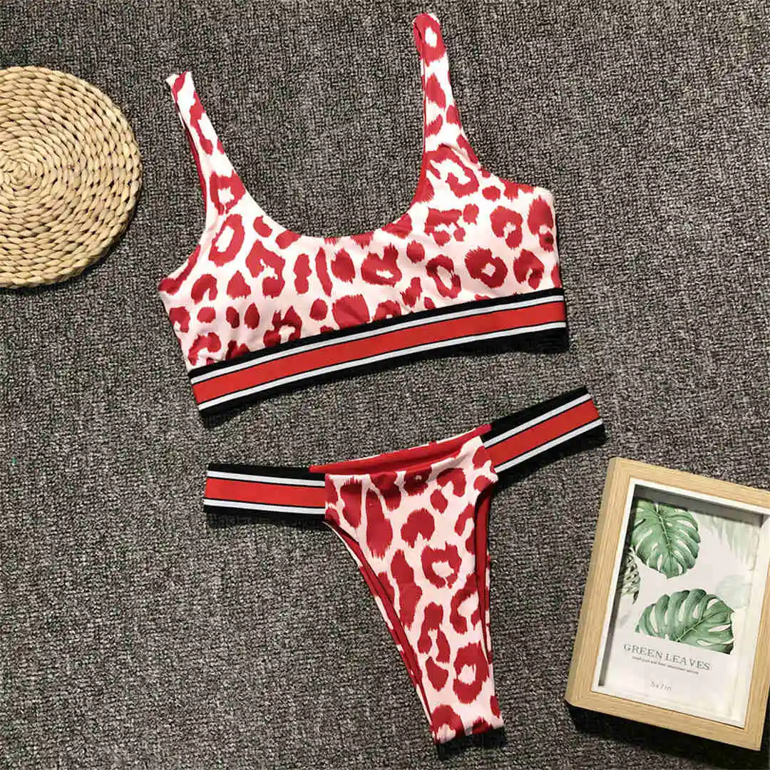 2019 Wild Thong Bikini Women Swimwear Female Swimsuit Two pieces Bikini ...