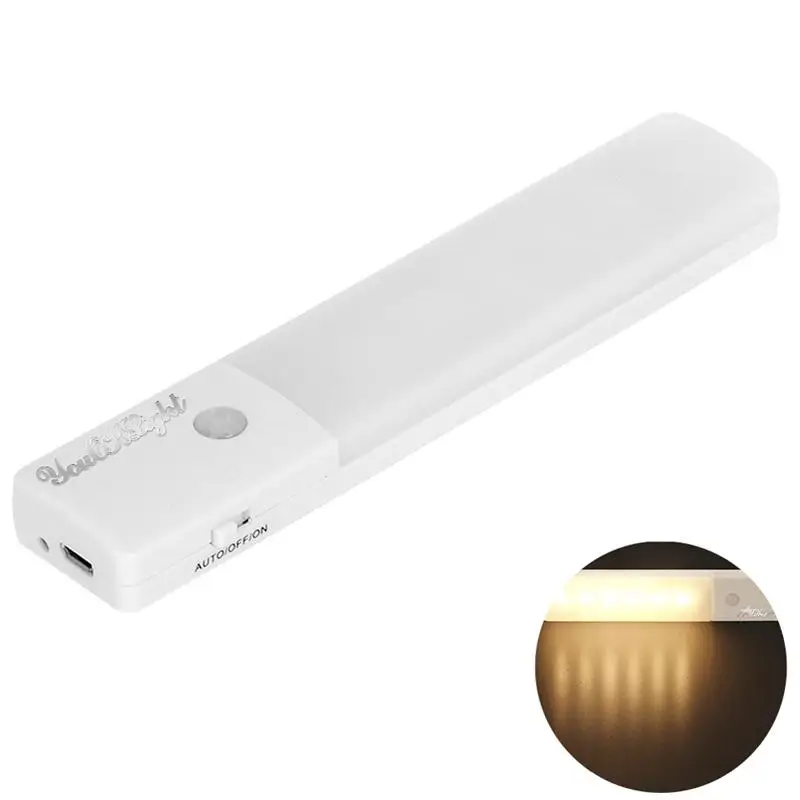 YouOKLight Motion Sensor Night Light Wireless PIR Motion Activated USB ...