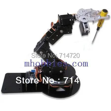 robot-arm-as-6-DOF-aluminium-clamp-claw-mount-kit-with-servos-and-32 ...
