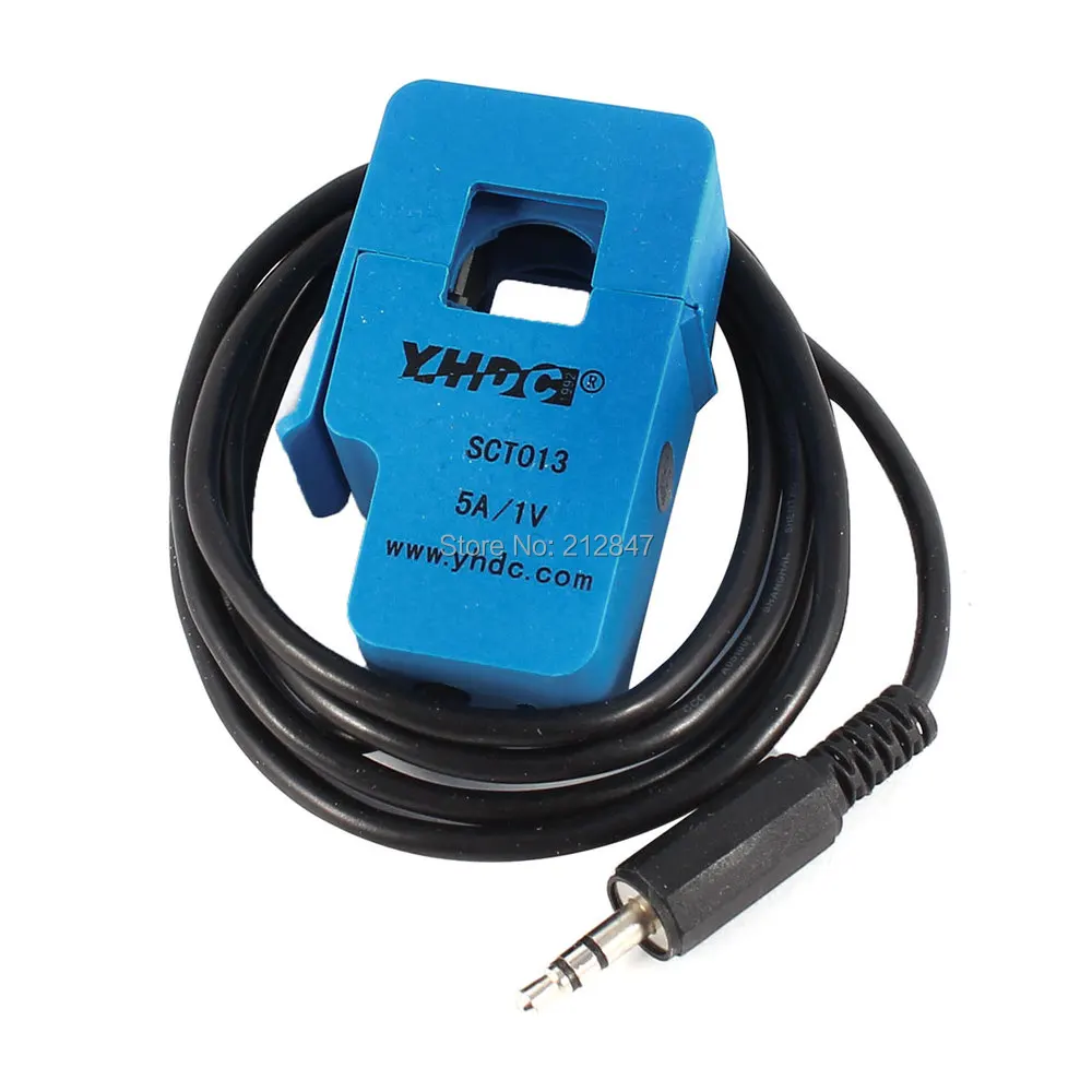 SCT 013 005 1M Long 3.5mm Output Cable Split core Current Transformer ...