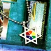 LGBT Pride Rainbow Pentagram Pendant Necklace - Queerks™