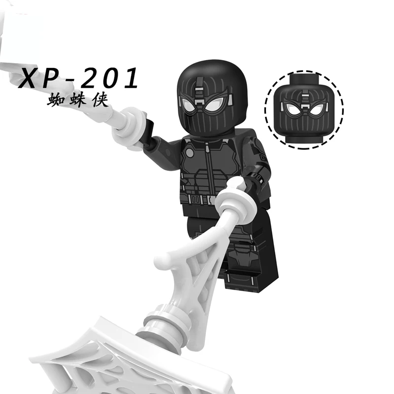 8pcs Spider Man Far From Home Minifigs o Mysterio Spider Man Noir ...