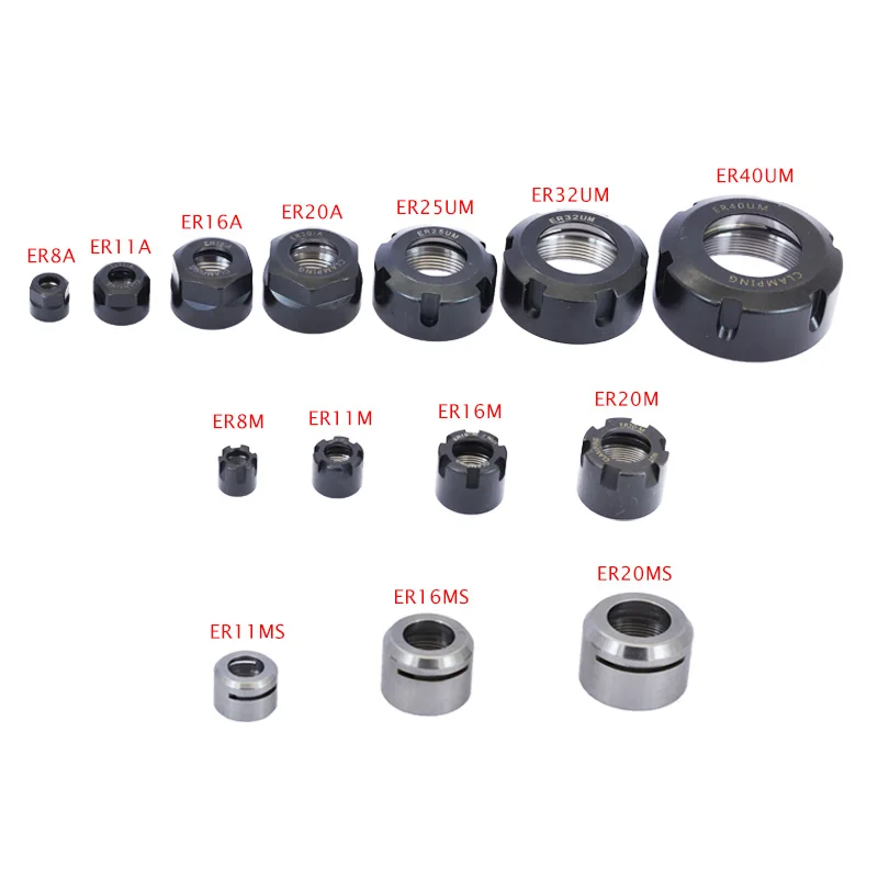 Er8 Er11 Er16 Er Er25 Er32 Er40 A M/ms Um Nut Er Collet Nut For ...