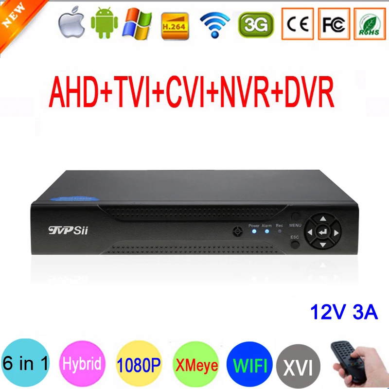 SALE 1080P/960P/720P/960H CCTV Camera XMeye Hi3521A 16 Channel 16CH ...