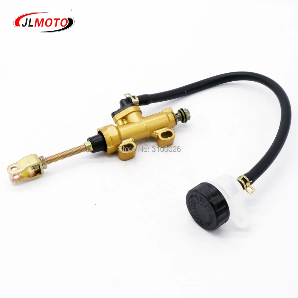 Foot Hydraulic Master Disc Brake Pump Fit For Quad ATV Parts Dirt Pit ...