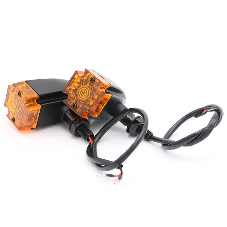 Motorcycle LED Turn Signal Indicator Light Flasher Lamp For Honda CB ...