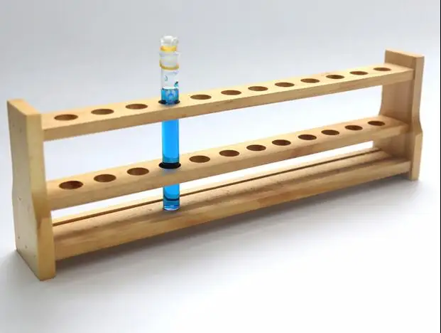 Wooden Test Tube Rack, 12Hole diameter 18mm and Pins Solid Wood ,tube ...