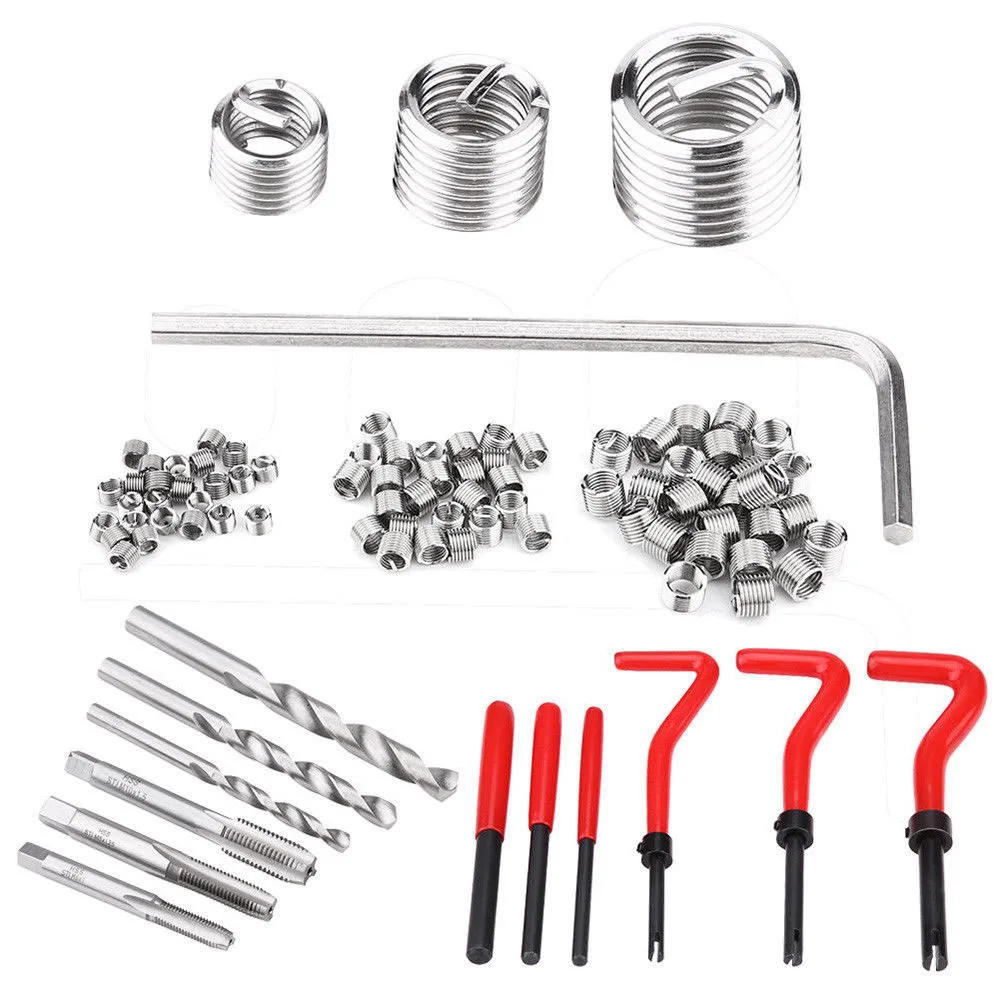 30 Pcs M4 M5 M6 M8 M10 304 Thread Extractor Tooling Mechanical Repair ...