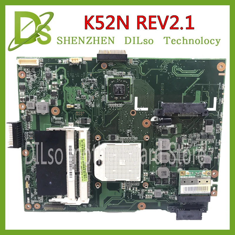 KEFU-K52N-For-ASUS-K52N-X52N-A50N-Mainboard-REV2-1-Motherboard-For-ASUS ...