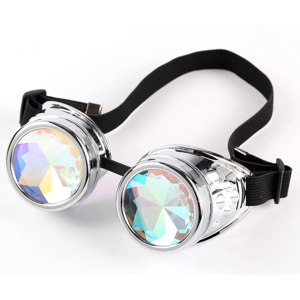 Fashion Vintage Style Steampunk Goggles Welding Punk Gothic Colourful ...