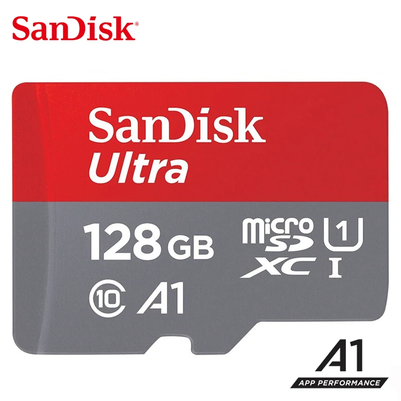 SanDisk Ultra Memory Card microSDHC/microSDXC UHS I 128GB micro SD card ...