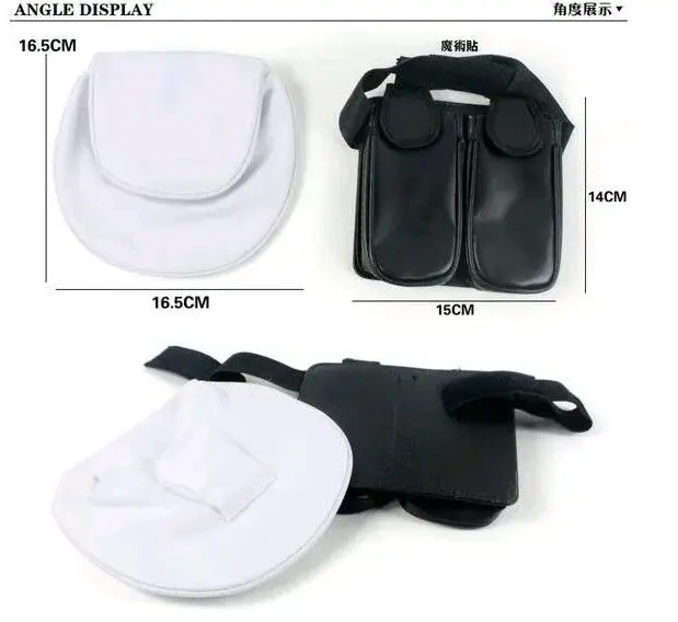 Naruto Uzumaki Ninja Cosplay Weapon Kunai Leg Bag + White Waist ...
