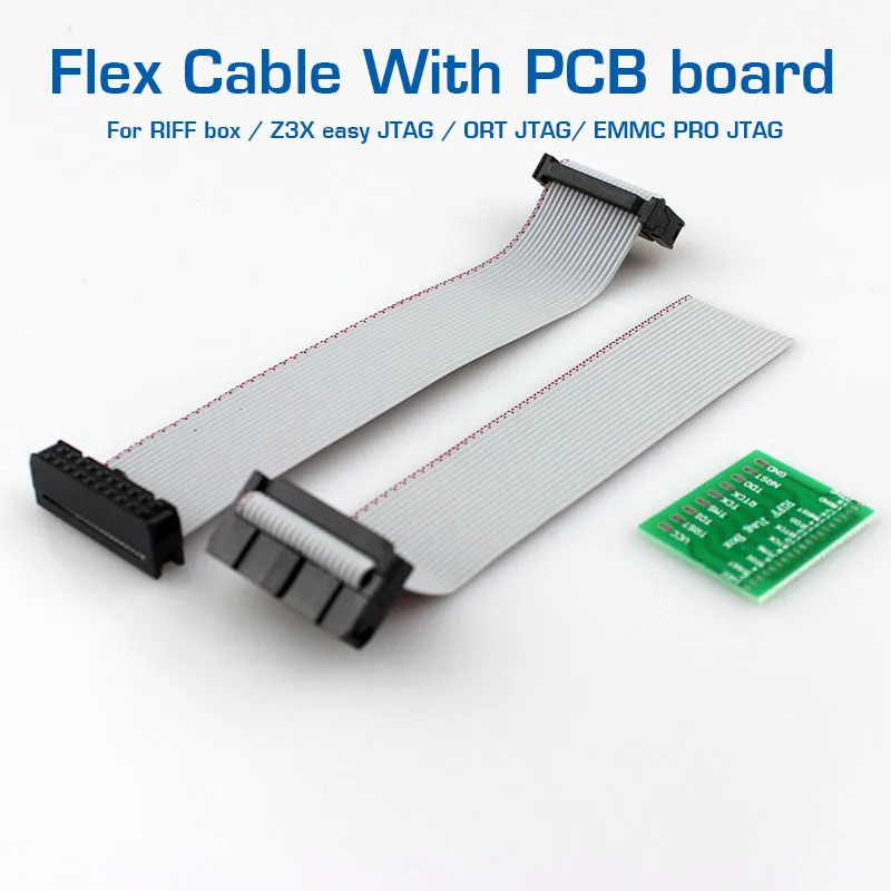 플렉스 케이블 PCB 보드 RIFF 상자/z3 쉬운 JTAG/오트 JTAG/EMMC 프로 JTAG 플랫 케이블 어댑터 3 1 대 빠른 선박|cable f|flat ...