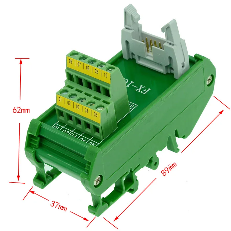 Din Rail Connector Plc | Din Rail Terminal Board | Plc Terminal ...