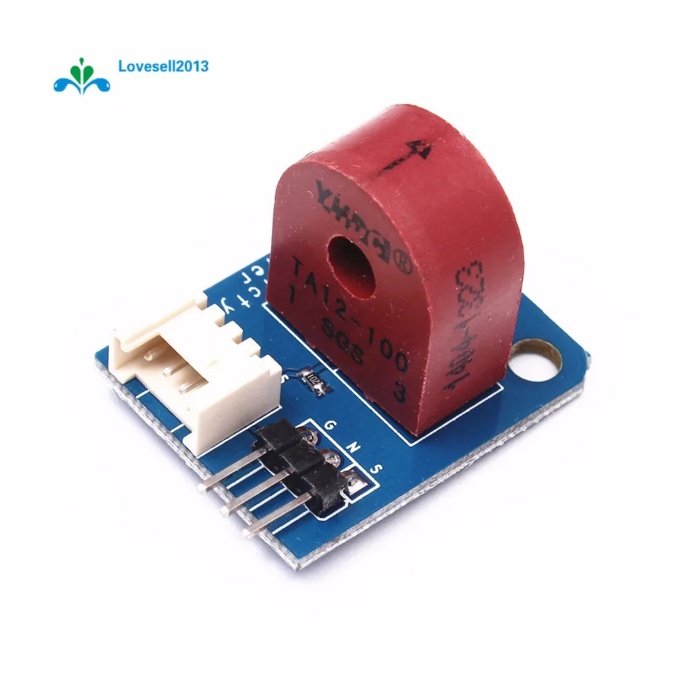 Módulo medidor de corriente analógica, placa de Sensor de amperímetro AC 0 ~ 5A para Arduino, 1 ...